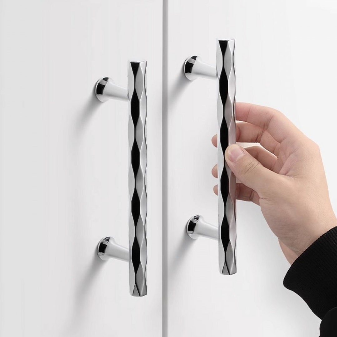 Round Rod Door Handles Pole Cabinet Pulls Round Stick T Knobs Pulls ...