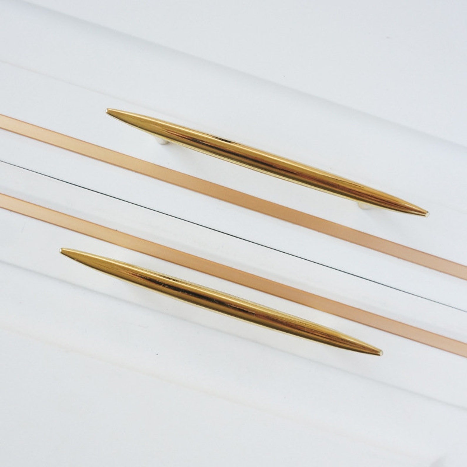 Gold Door Handle Drawer Knobs Handles Kitchen Cabinet Handles Modern ...
