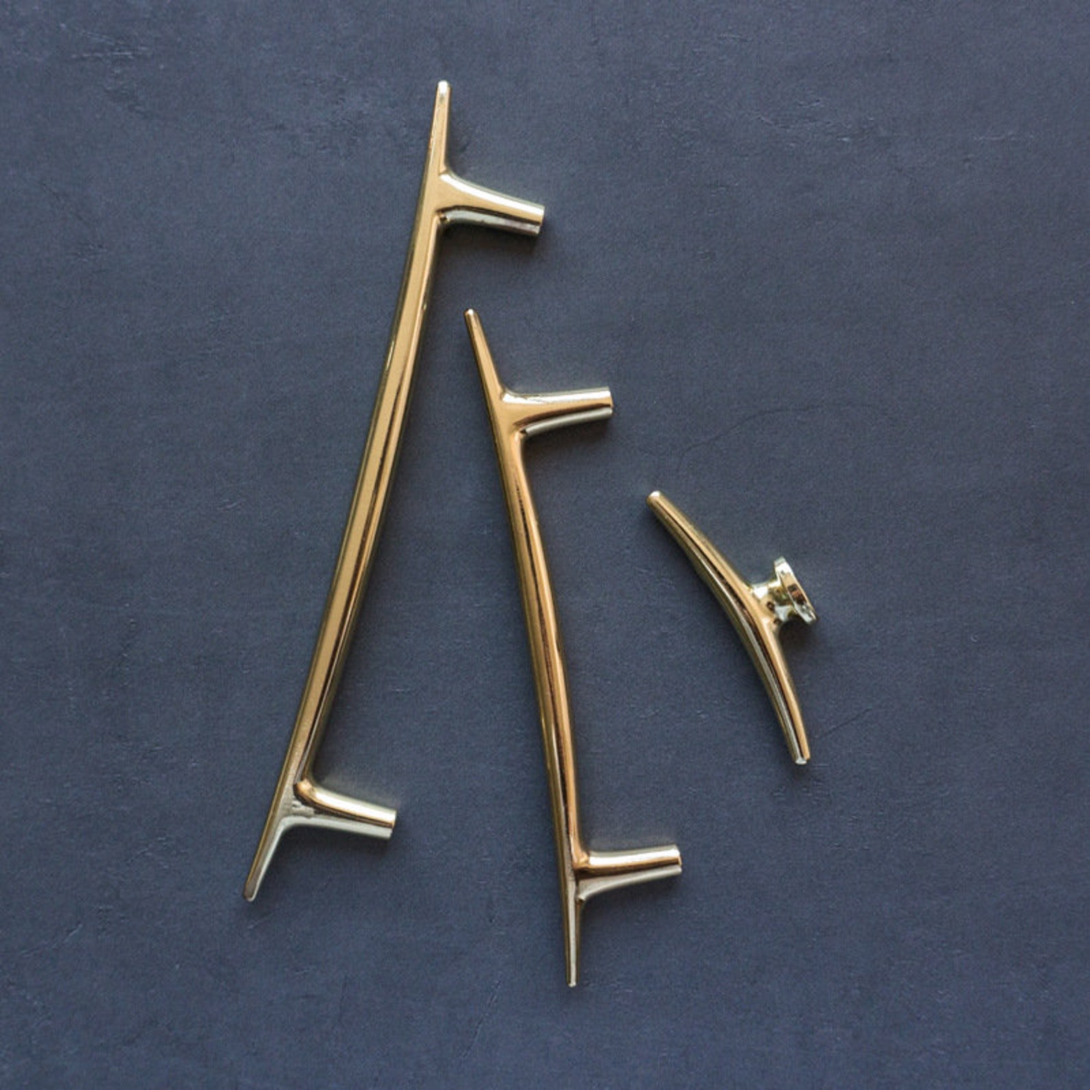 Gold Door Handle Drawer Knobs Handles Kitchen Cabinet Handles Modern ...