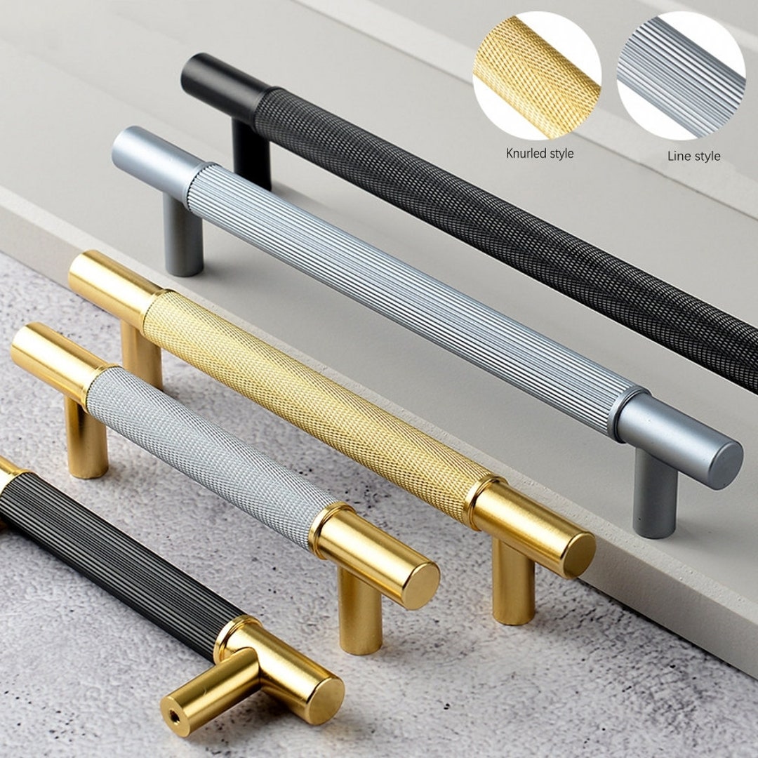 Simplicity Round Rod Drawer Handles Gold Pole Dresser Handle Pulls ...