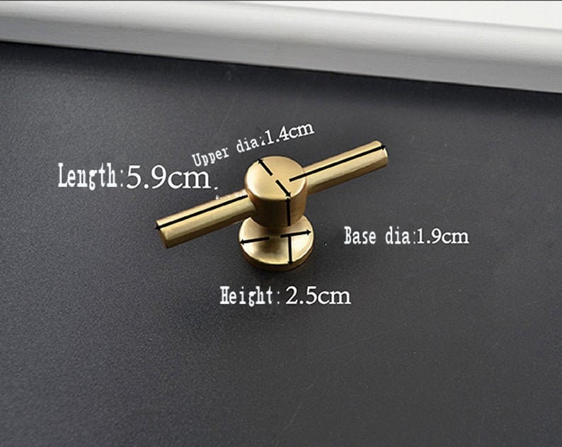 Gold Ring Pulls Drawer Pull Knob Handles Dresser Handle Knobs - Etsy