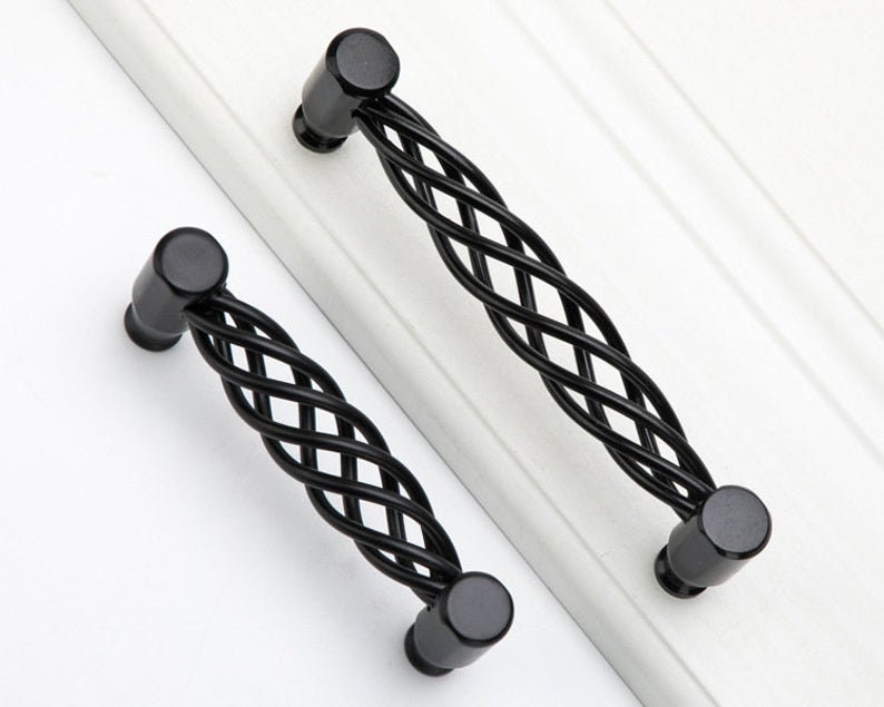 3.75 5 Vintage Cage Drawer Handles Knobs Pulls | Etsy