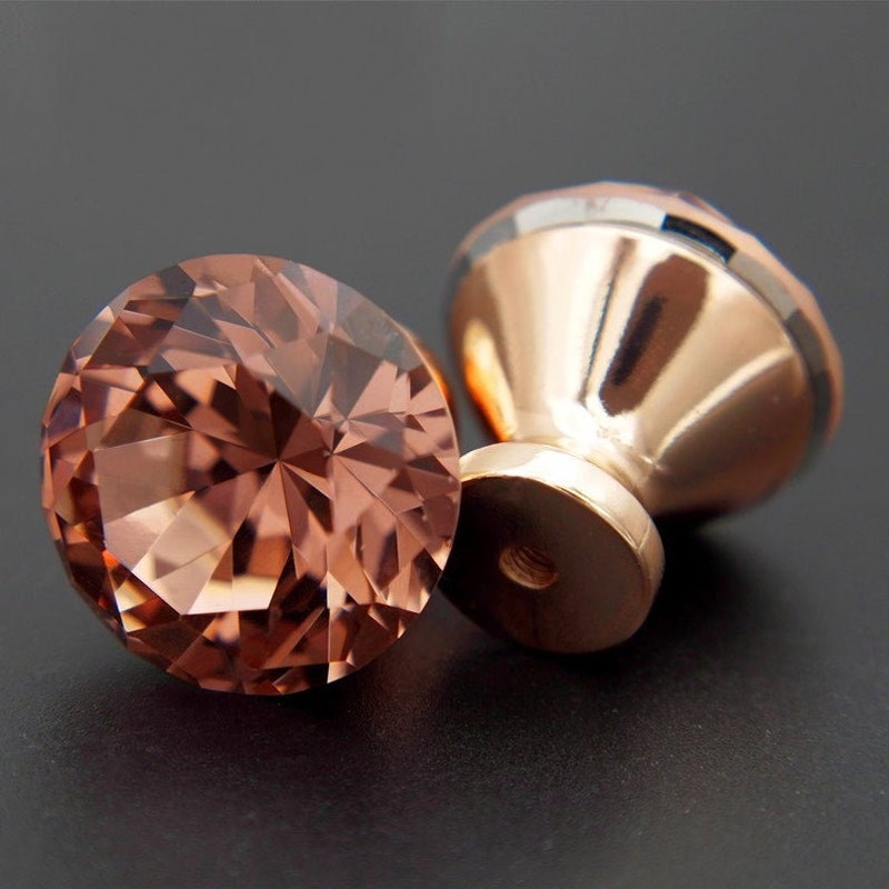 Rose Gold Knobs - Etsy