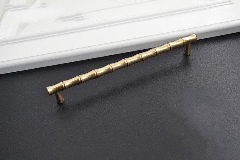 4.13 7.55 Slub Drawer Handles Knobs Pulls Bamboo - Etsy