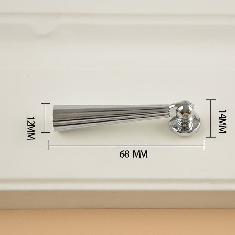 Chrome Door Handles Drawer Pulls Knobs Dresser Pull Cabinet - Etsy