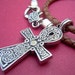 Ankh Necklace, Leather Necklace, Leather Necklace With Ankh Pendant ...