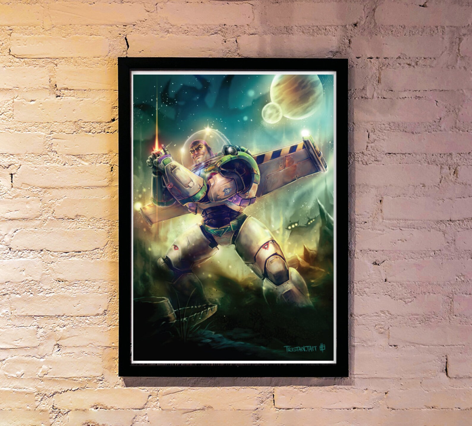 Buzz Lightyear - A3 Poster Print - Toy Story Illustration - Etsy