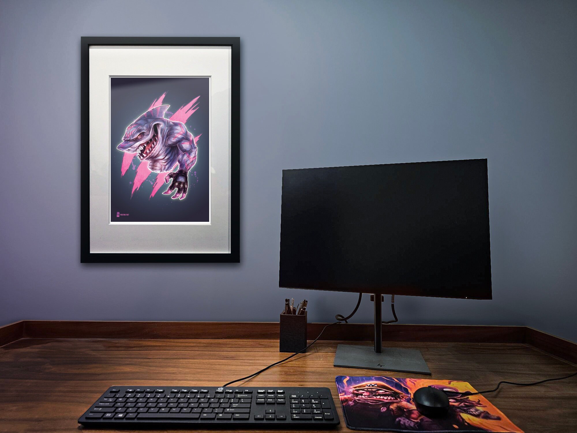 Streex - Street Sharks - A3 Poster Print - Illustration - Etsy