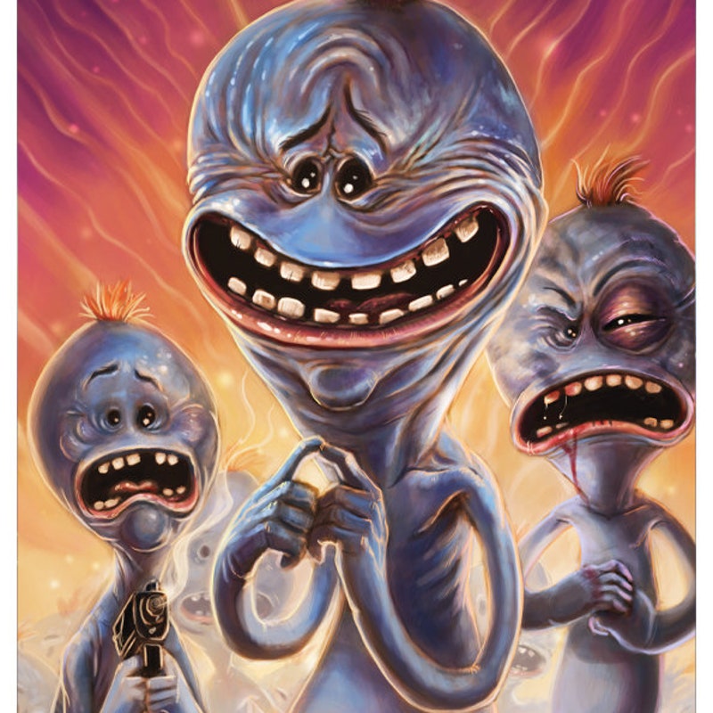 Mr Meeseeks - Etsy UK