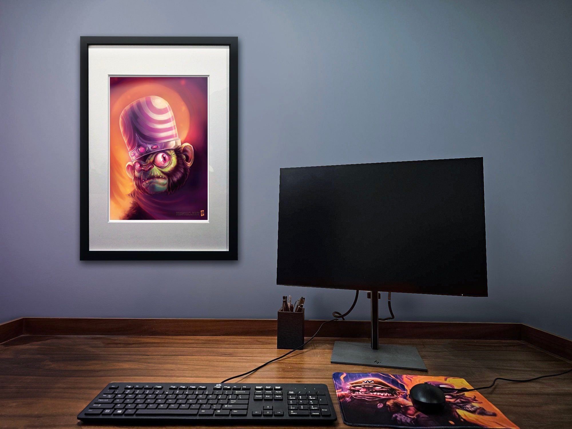 Mojo Jojo - A3 Poster Print - Powerpuff Girls Illustration - Etsy