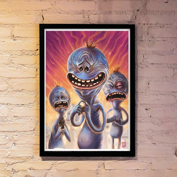 Mr Meeseeks - Etsy