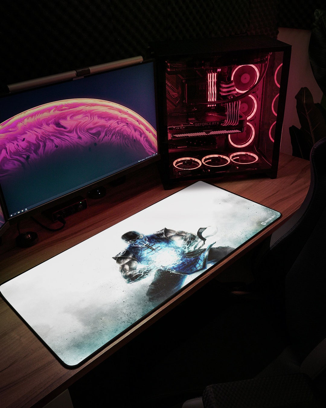 Sub Zero - Mortal Kombat - Gaming Mat Mouse Pad / Playmat /deskmat - Etsy