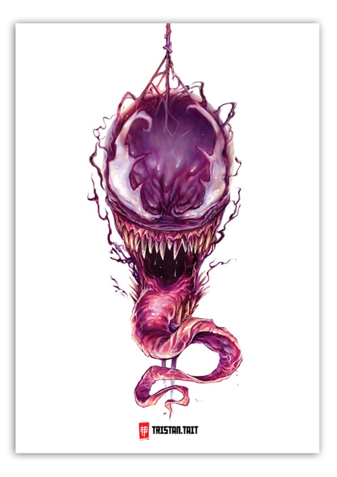 Venom - A3 Poster Print - Illustration - Etsy