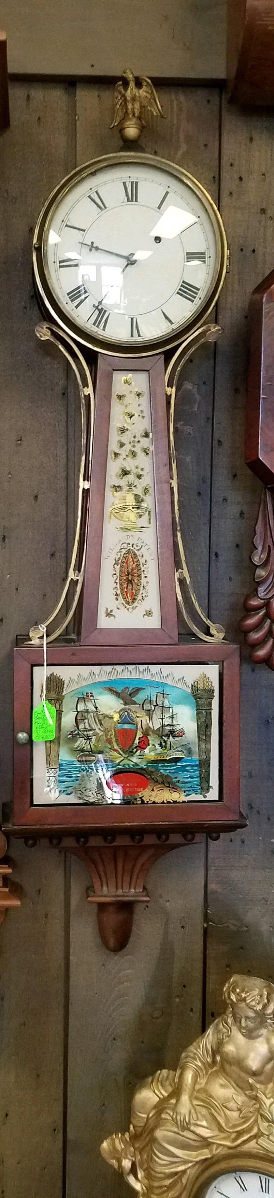 Early American Banjo Clock - Etsy