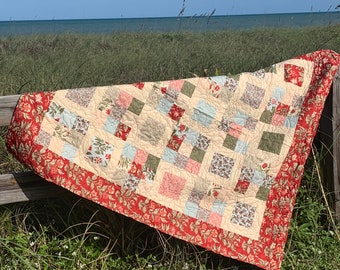 9 Patch Christmas Quilt Patterns - Etsy