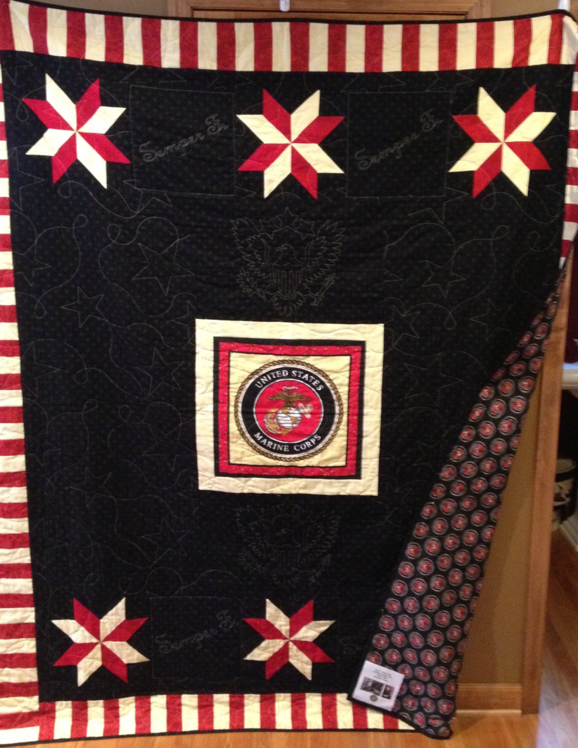Custom Military Quilts - Etsy