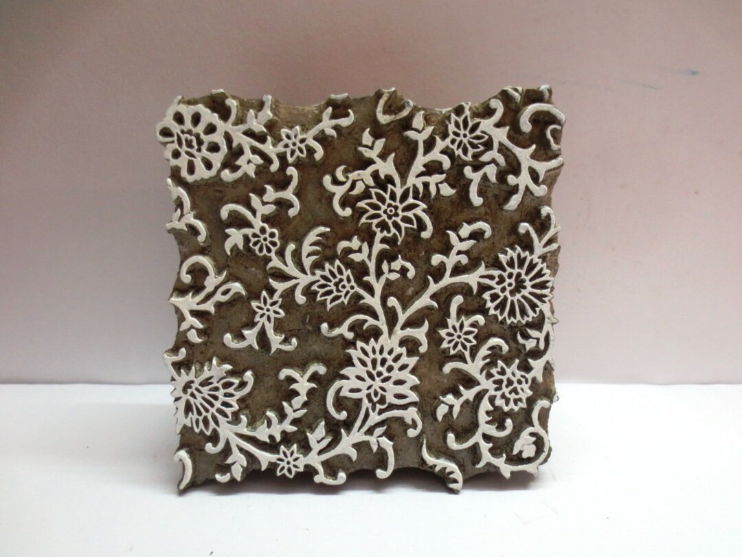 Indian Hand Carved Wooden Printing Blocks Wooden Printing Stamps ...