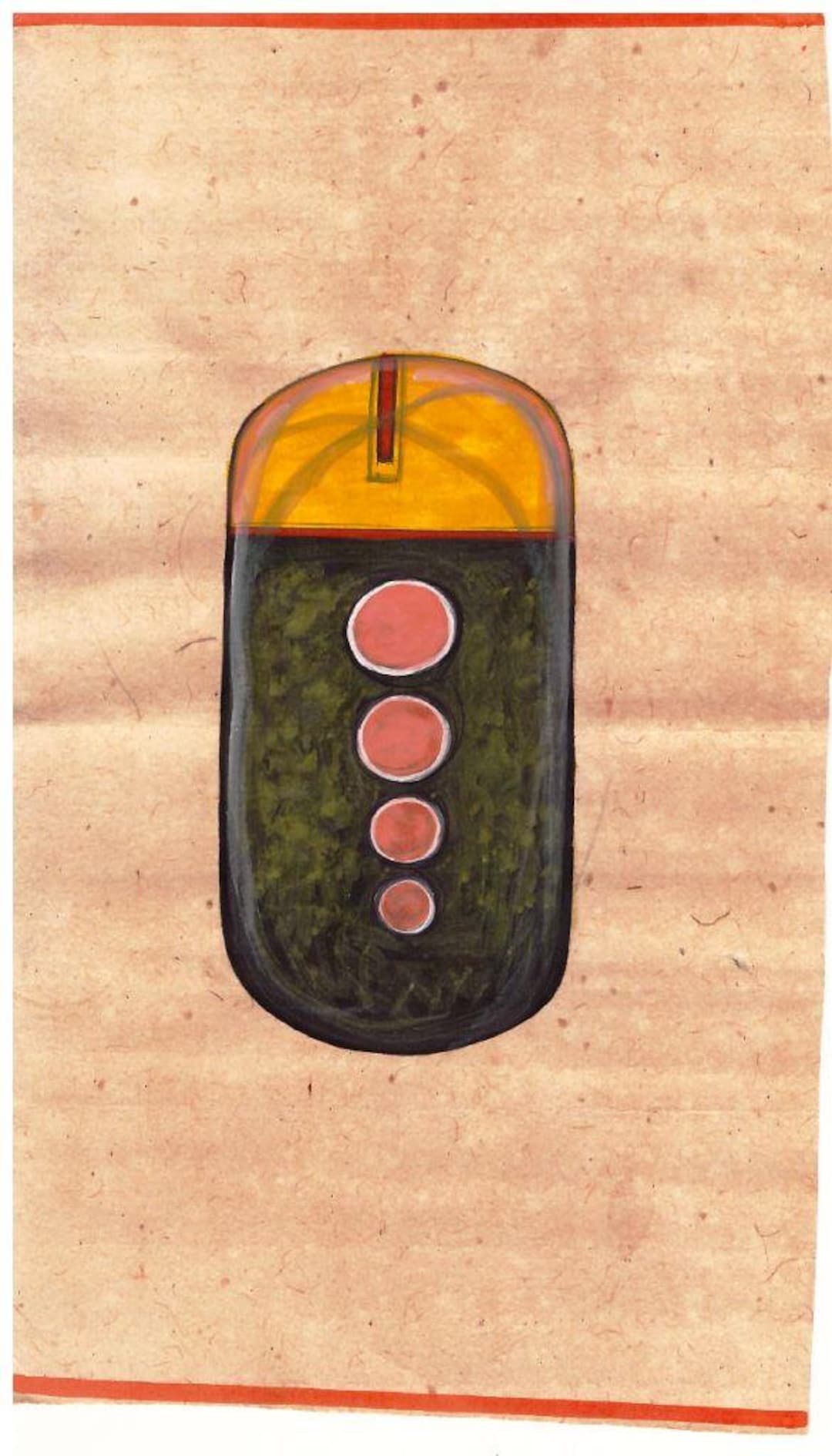 Indian Tantra Painting on Old Paper of Tantra Tantric Art Shiva Lingam ...