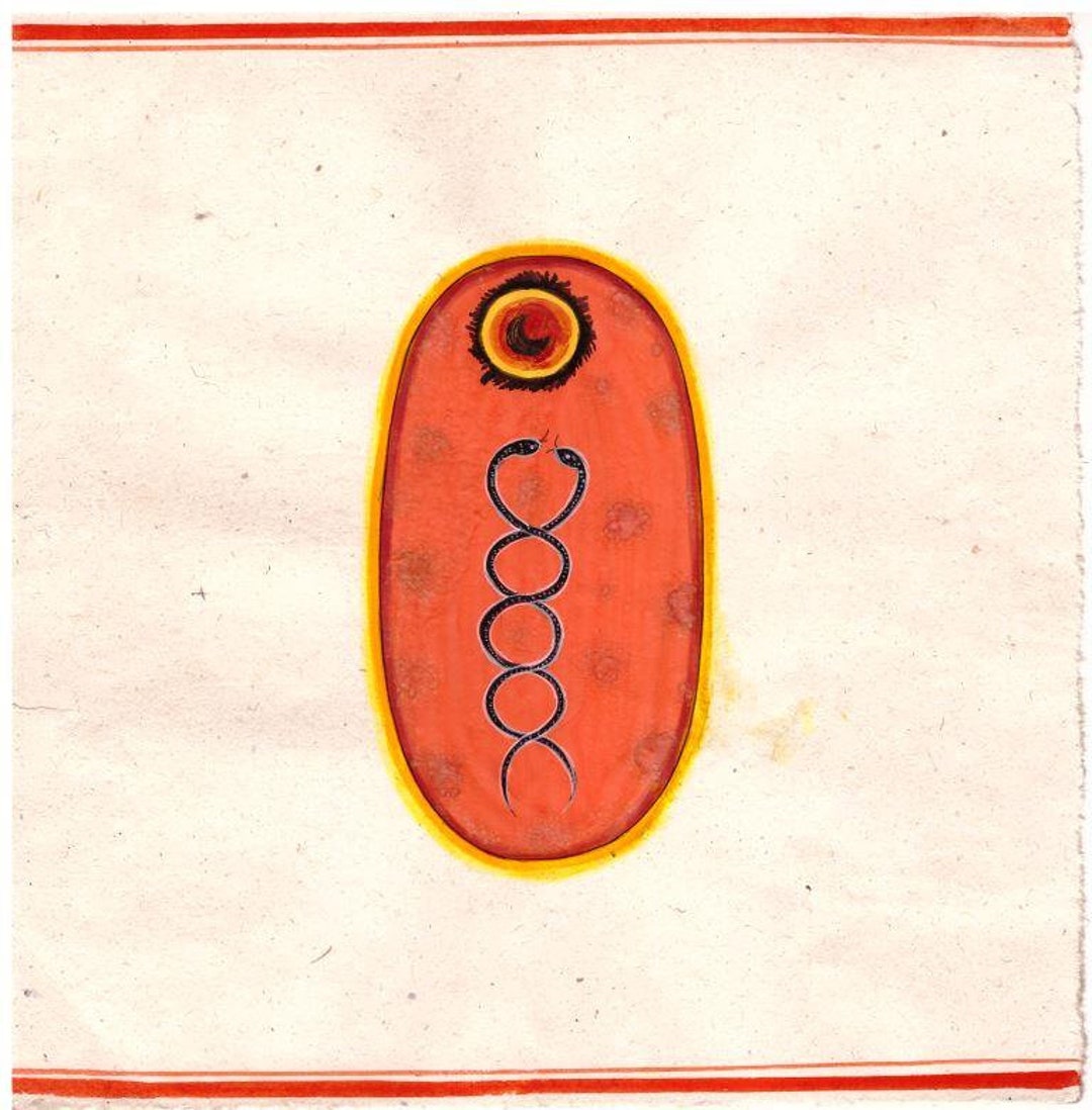 Tantra Painting Snake Kundalini Painting Entangled Snake Tantric Art ...