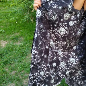 Patchwork Witch Cloak Wizard Robe With Bell Sleeves M/L - Etsy