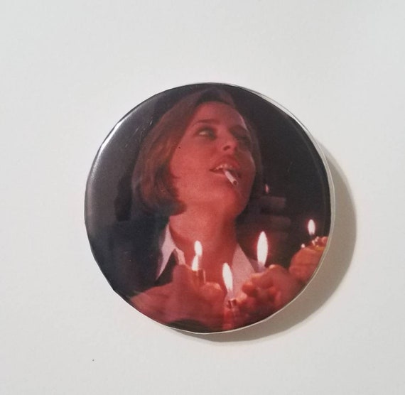 Cigarette Scully X-files Large 2.25 Inch Pinback Button - Etsy