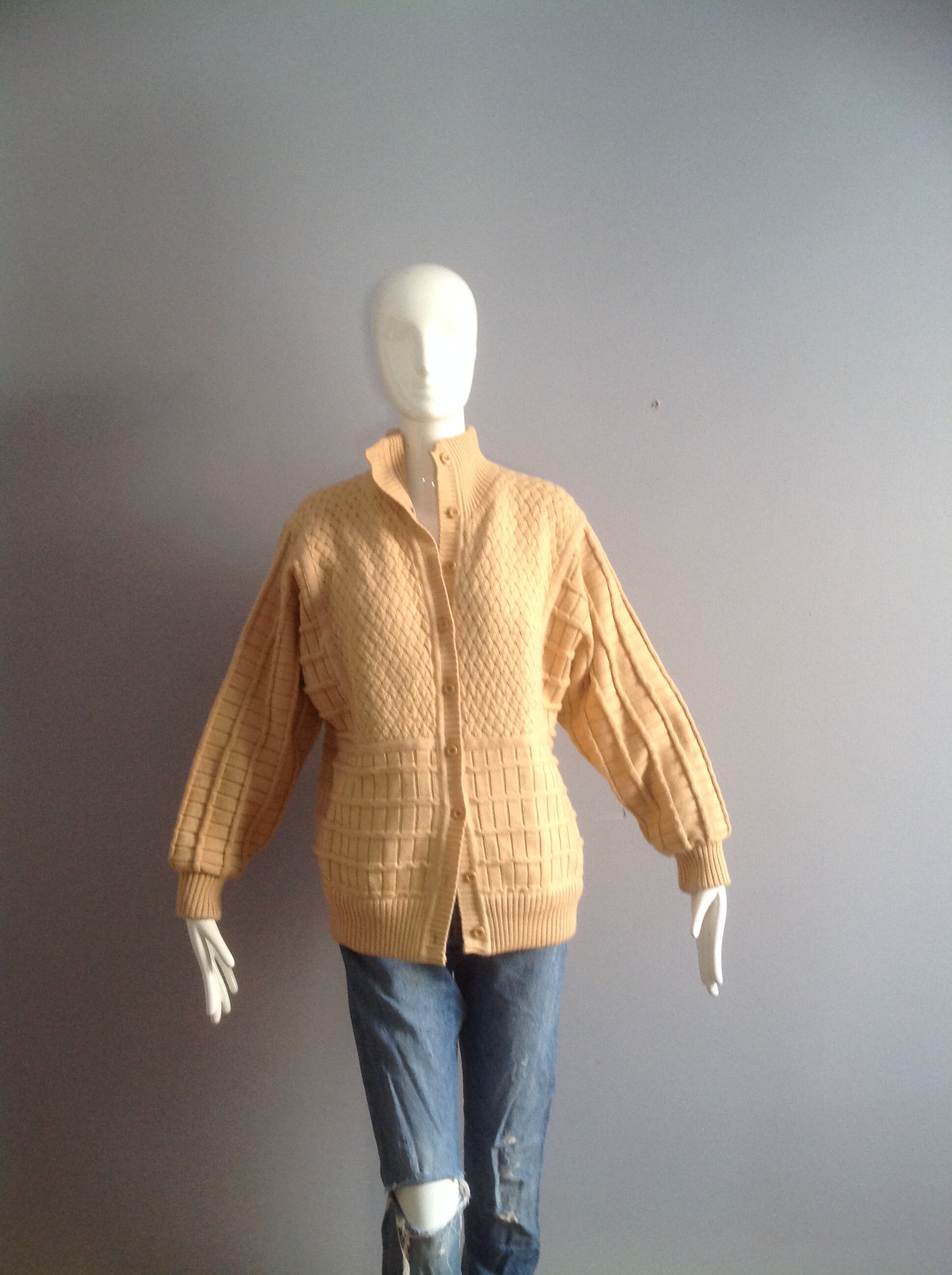 Courreges Cardigan - Etsy Courreges Cardigan - Etsy