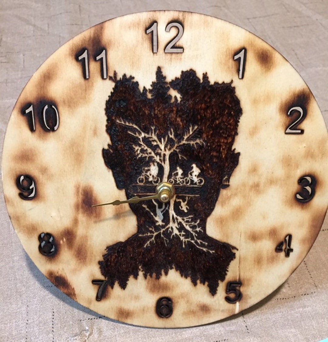 Stranger Things Clock - Etsy
