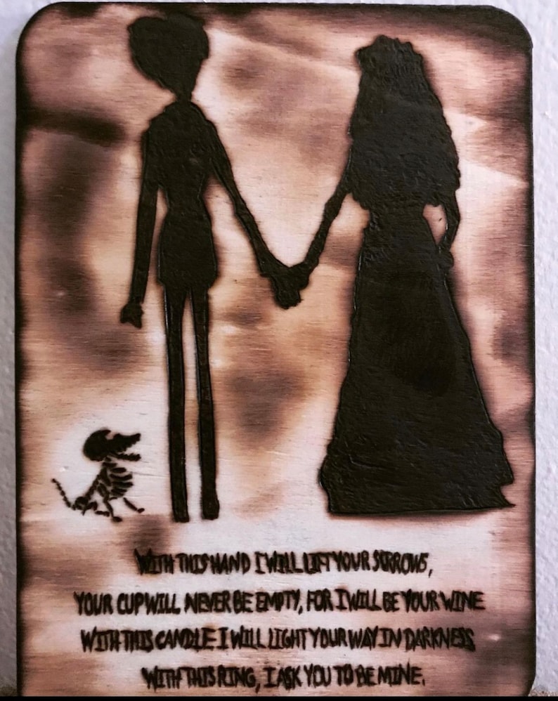 Corpse Bride Vows - Etsy