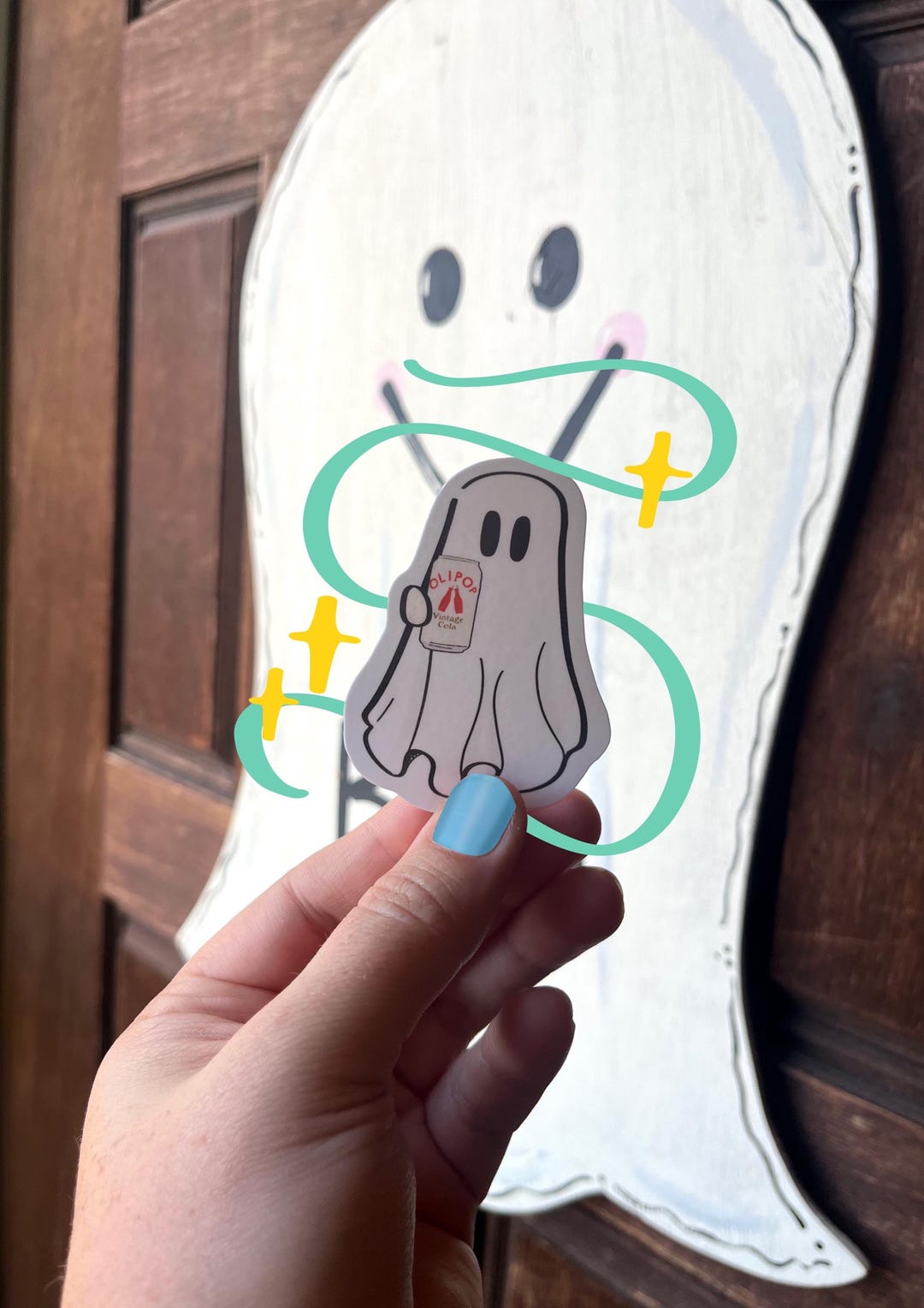 Ghostie Pop | Sticker | Water Bottle | Laptop - Etsy