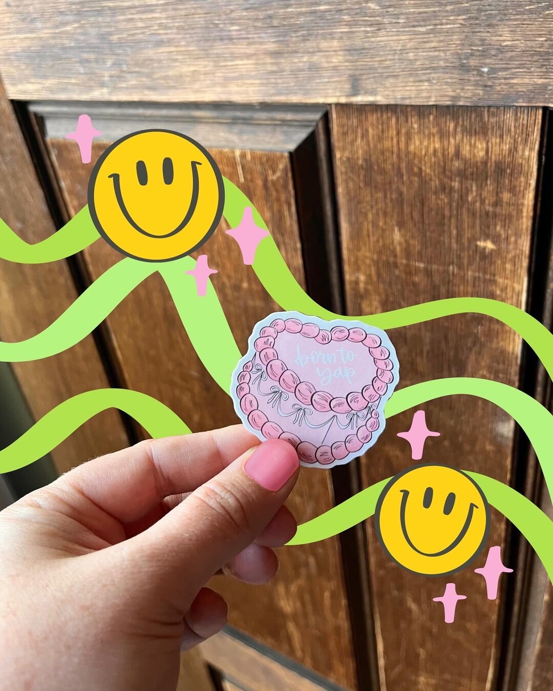 Born to Yap Sticker Water Bottle Laptop - Etsy