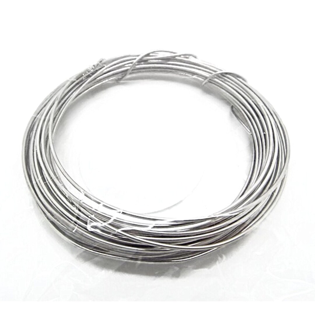 0.9mm Stainless Steel Wire, 5 Metre Steel Coil, Dark Silver Wire, Wire ...