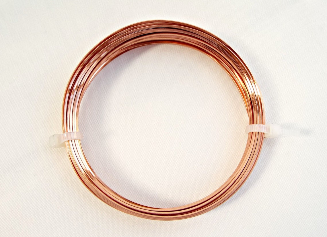 0.8mm Square Wire Copper Jewelry Wire 20 Gauge Wire 6 | Etsy