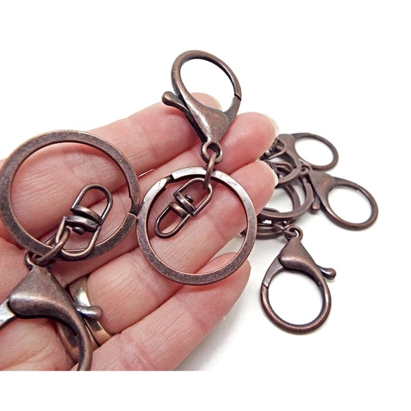 Copper Keyring - Etsy UK