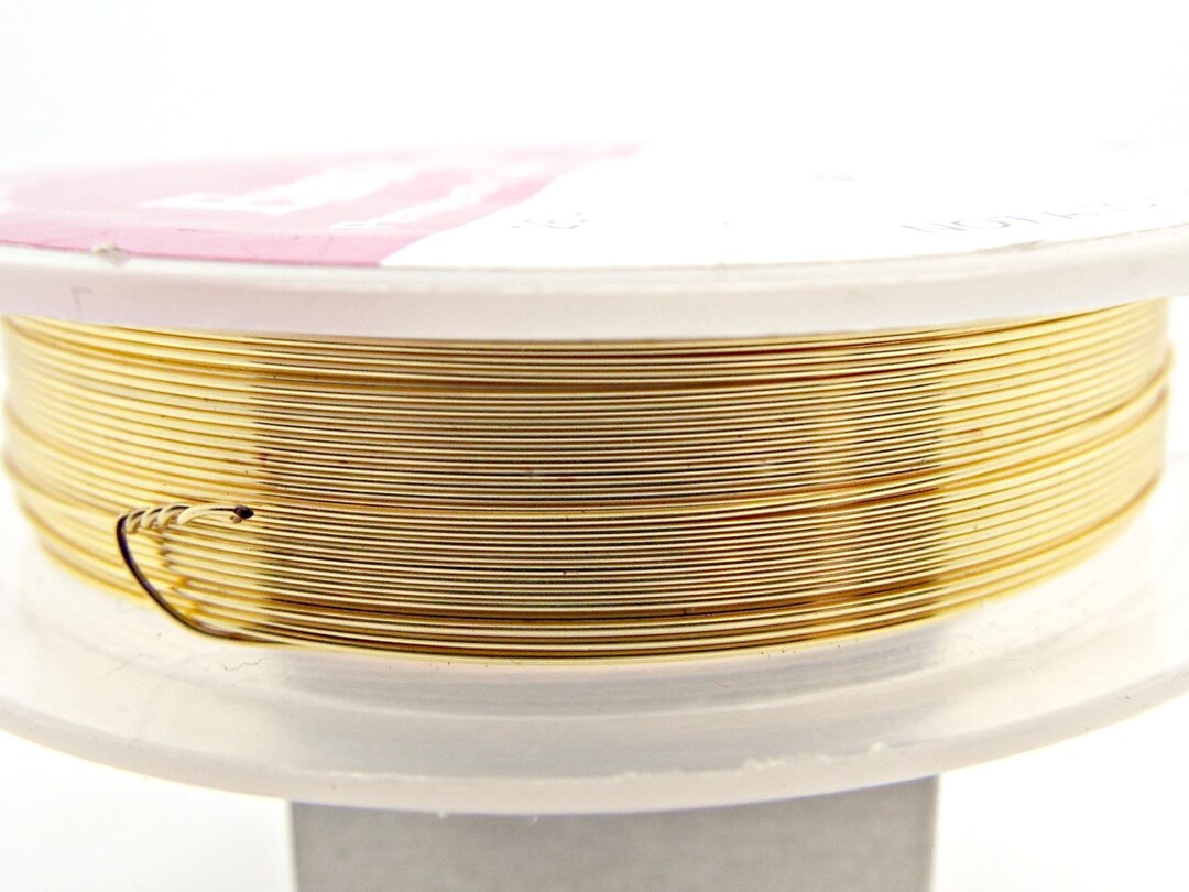 26 Gauge Gold Wire 20 Metres Gold Colored Copper Gilt - Etsy