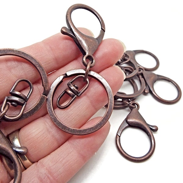 Copper Keyring - Etsy UK