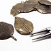 Large Bronze Leaf Pendants 65mm Leaf Embellishments Pack of - Etsy