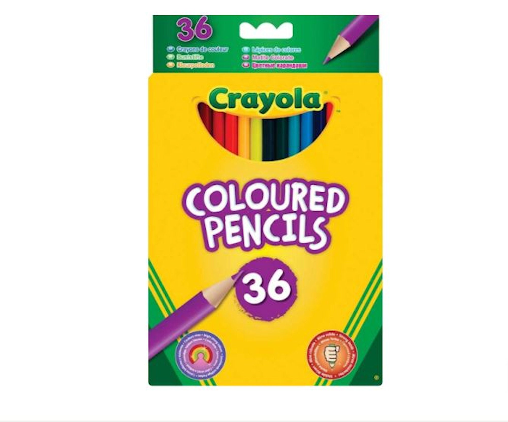 36 Colored Pencils Crayola Coloring Pencil Art Mixed Media - Etsy UK