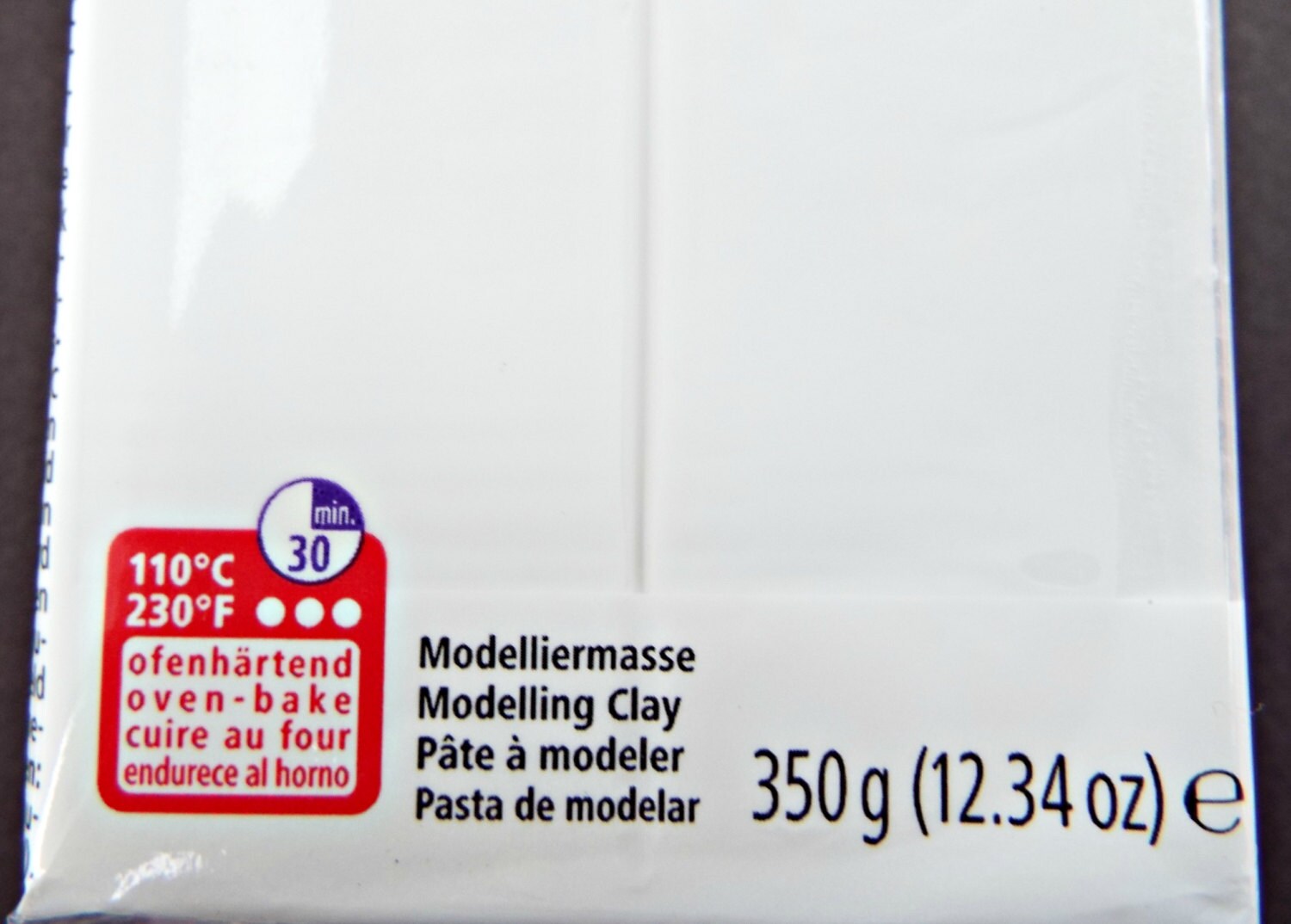 454g Polymer Clay White Fimo Clay Large Fimo Block Fimo - Etsy UK