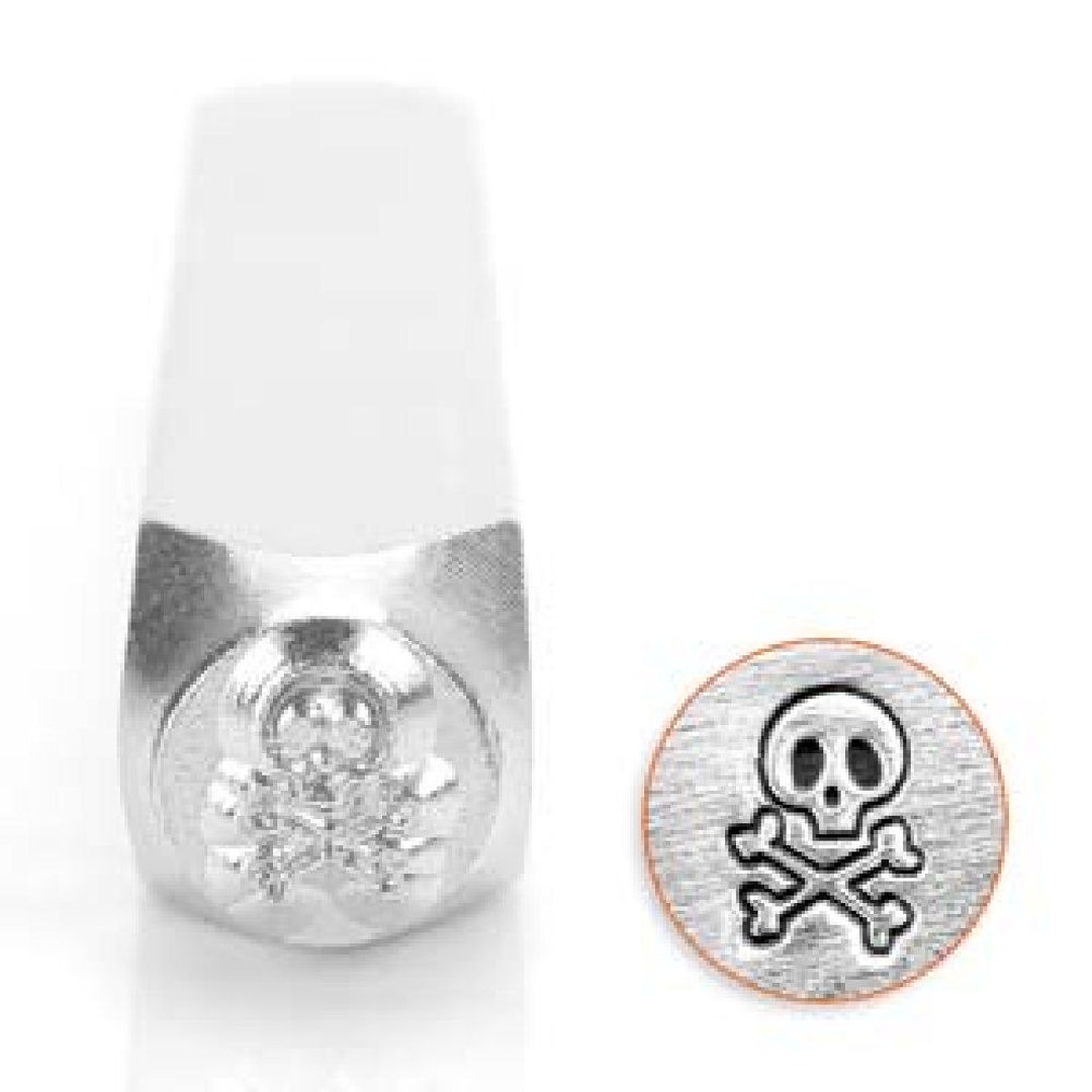 Skull and Crossbones Metal Stamp Impressart Skull Punch Tool - Etsy UK