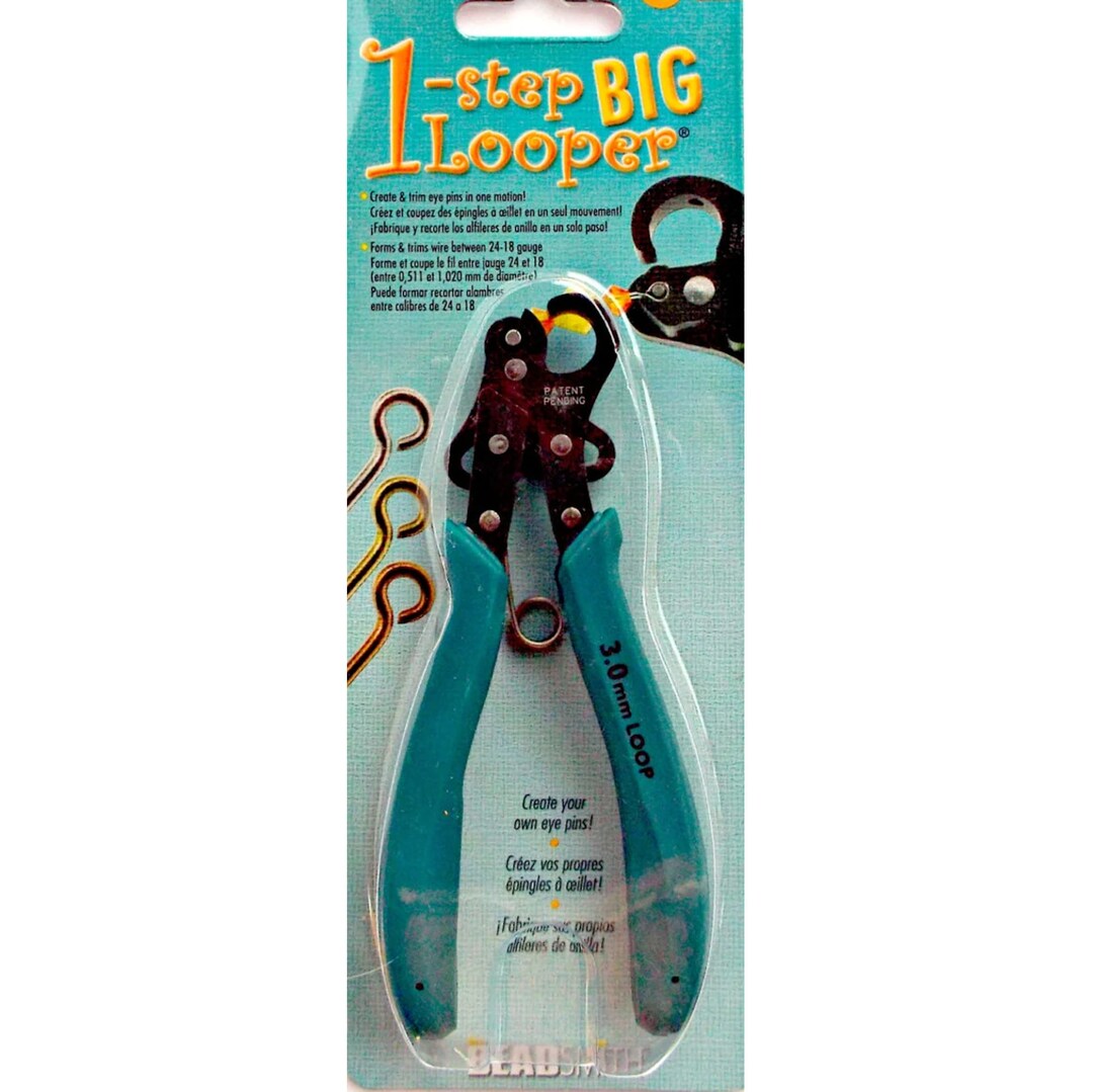 1 Step BIG Looper, Beadsmith Looping Tool, Eye Pin Maker, 3mm Looping ...