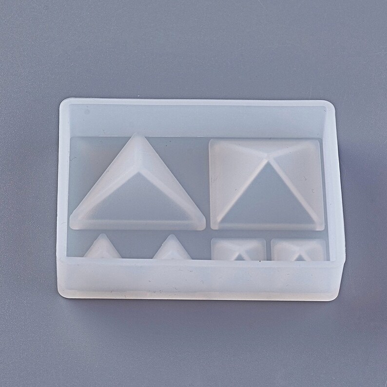 6 Pyramids Mold 69x52x15mm Resin Mould Small Pyramid Molds - Etsy