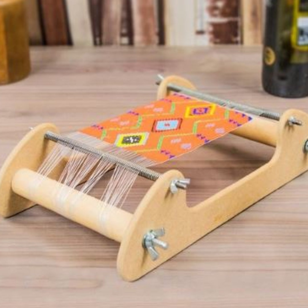 Wooden Bead Loom Kit Extra Wide, DIY Beaded Jewelry Making, Bead ...