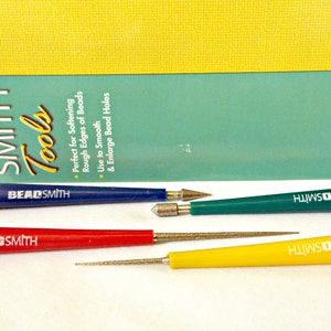 Diamond Bead Reamers, Set of 4 Reamers, Smooth Bead Holes, Diamond ...