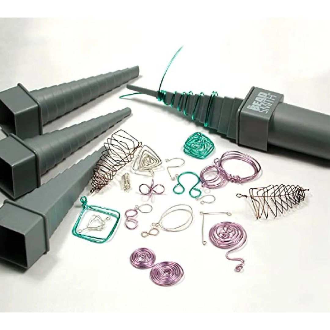 5pc Wire Shaping Mandrel Set, 4 Shaped Heads, Oval Square Round and ...