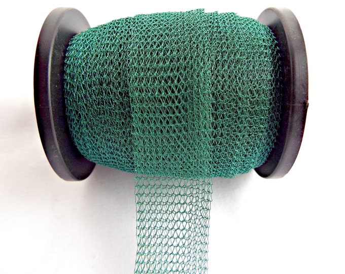 1M Green Knitted Wire Mesh, Colored Copper Tubular Wire, 1 to 10 Metres ...