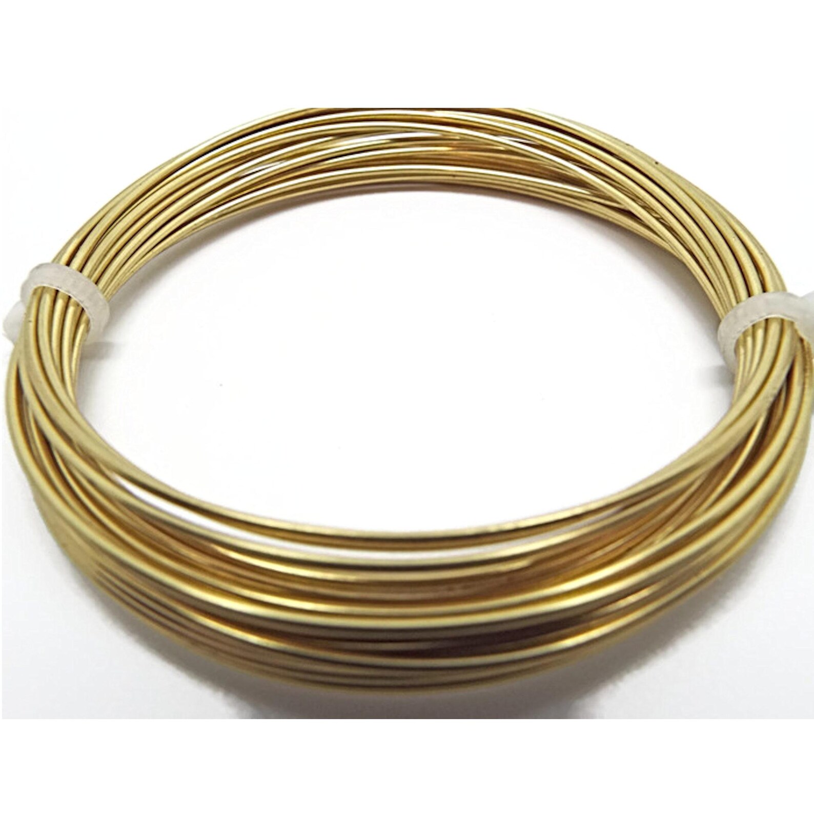 1mm Brass Wire, Non Tarnish, 18 Gauge, 4 Metres, Wire Wrapping, Jewelry ...