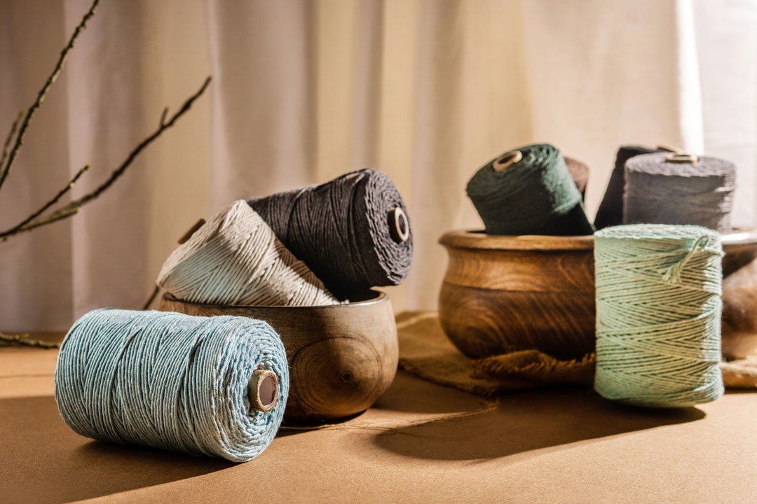 1mm String, 1mm Single Ply Cord, Warp Thread, Fibre Pack, Weaving ...