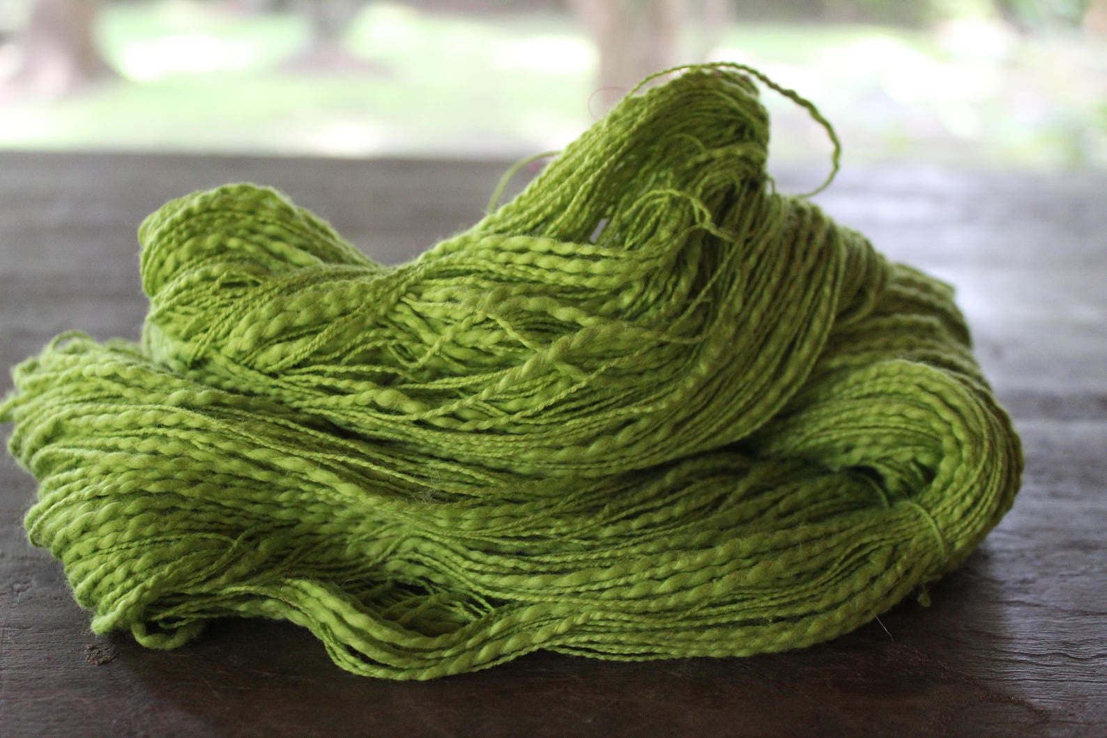 Organic Slub Cotton Yarn Green - Etsy
