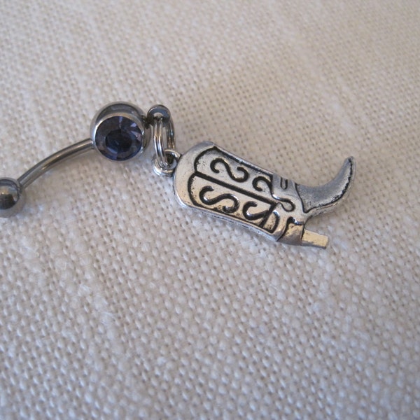 Cowgirl Belly Button Etsy