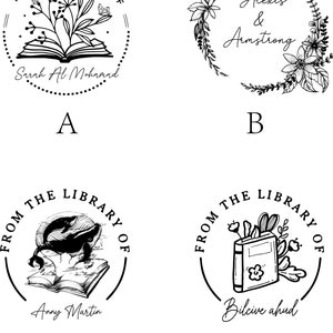 From the Library of Stamp| Ex Libris Stamp | Library Stamp ...